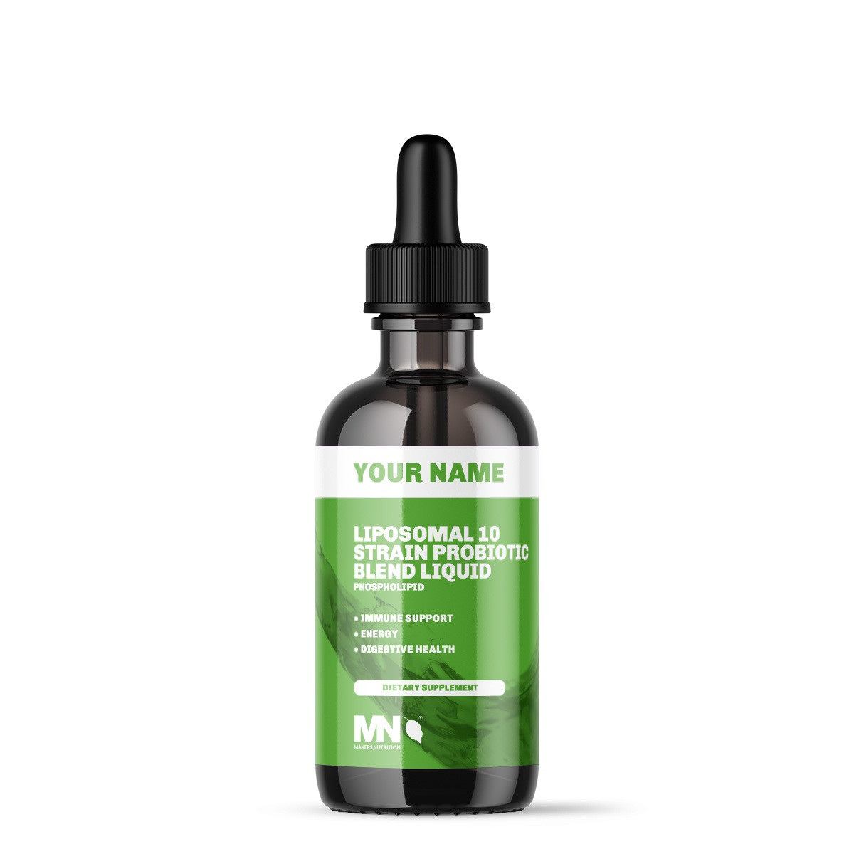 Liposomal 10 Strain Probiotic Drops | Makers Nutrition