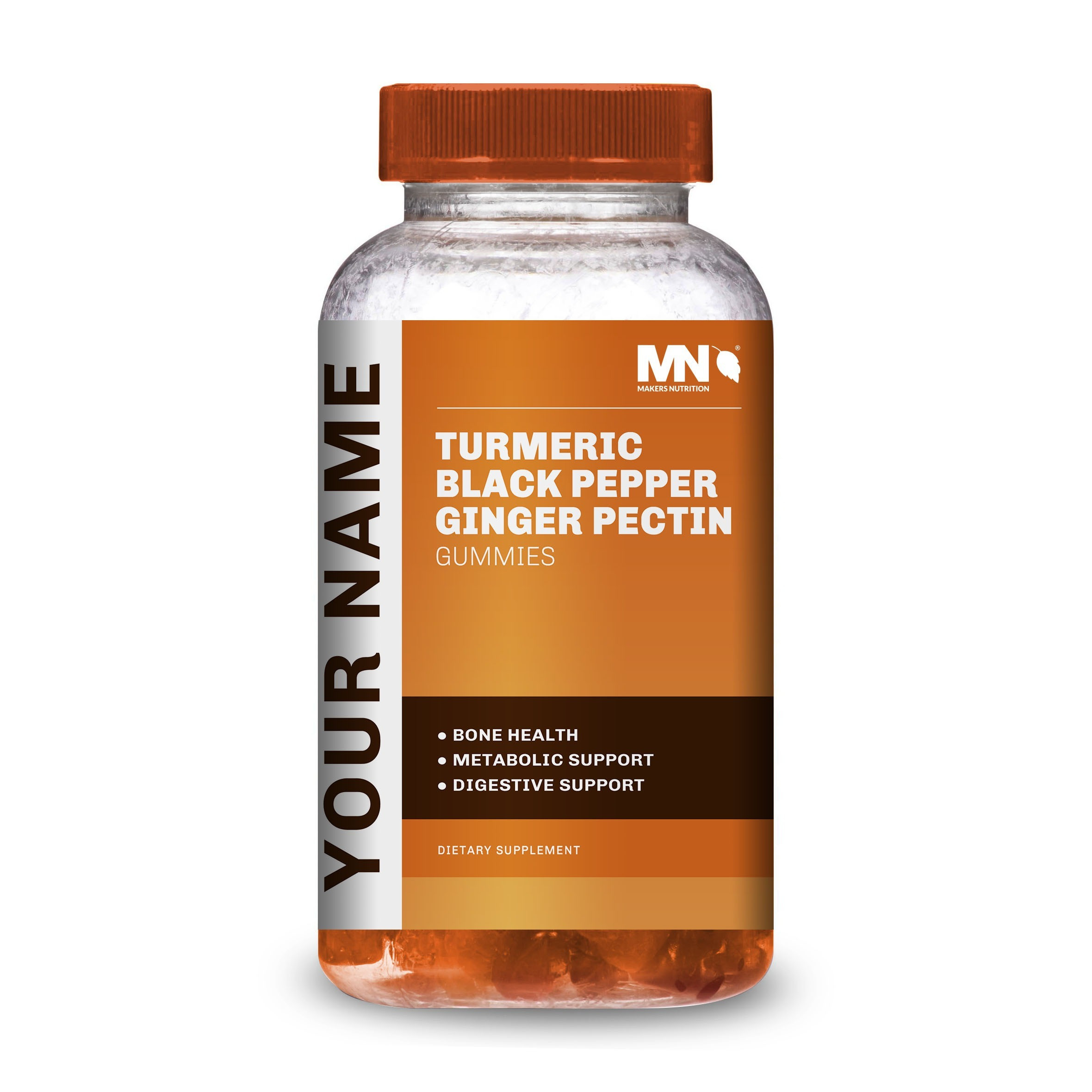 Turmeric Black Pepper Ginger Pectin Gummy